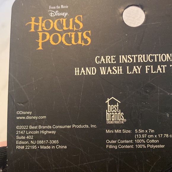 Disney | Holiday | Disney Hocus Pocus Kitchen Set 2 Hand Towels 2 Mini ...